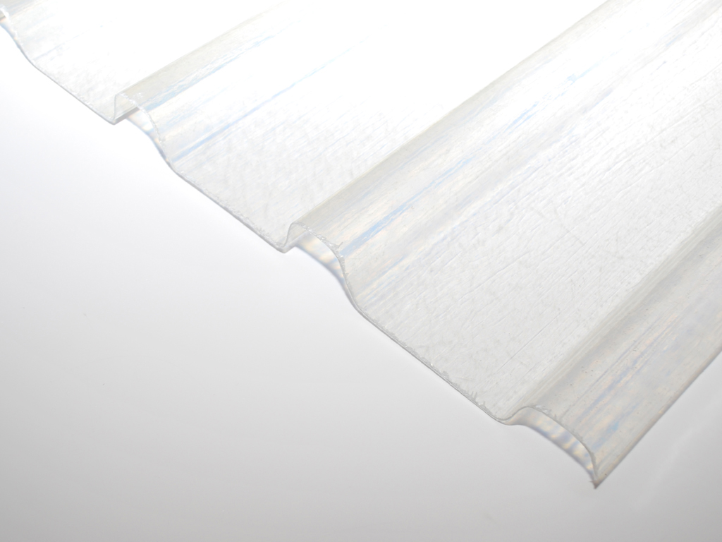 Produit - POLY-CLAIR plaque trapézoidale natur